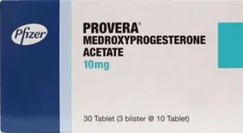 Provera 5 mg — over the counter over the internet