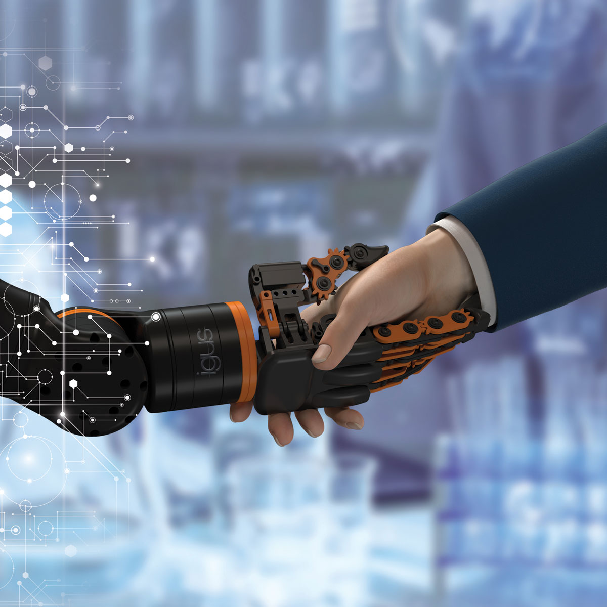 Robotic hand, finger gripper